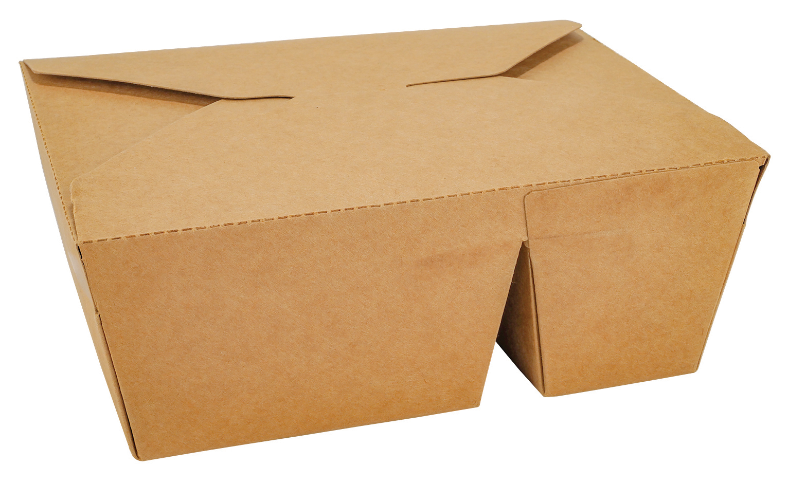 Einweg Menü-Box aus Karton, 2-teilig, 2000 ml Just-green.ch